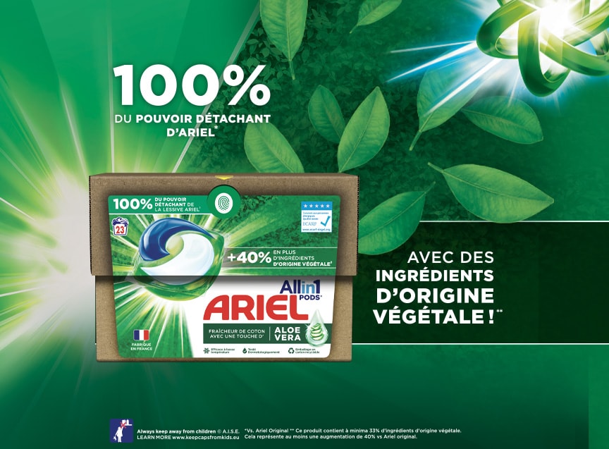 Offre de remboursement Ariel